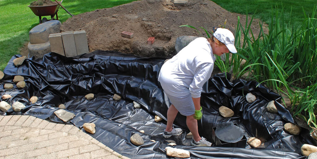 Pond liners | Using geomembranes for a pond liner