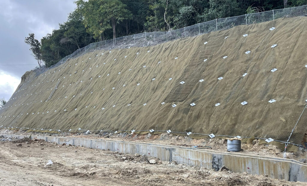 What is slope stabilization? | The role of geosynthetics in it